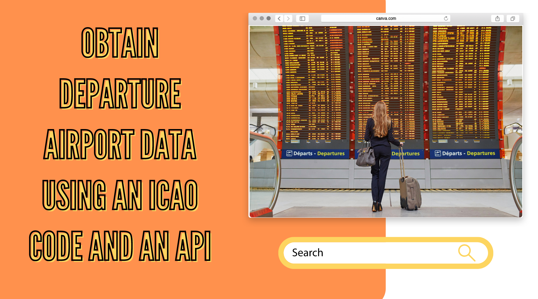 Obtain Departure Airport Data Using An ICAO Code And An API