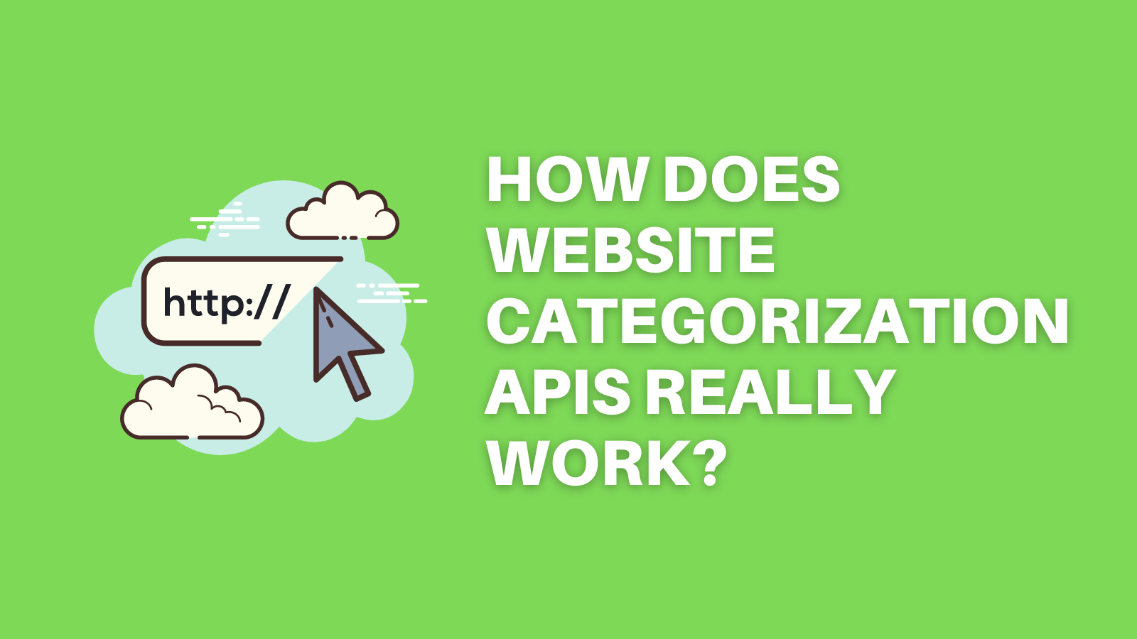How Do Website Categorization APIs Really Work?