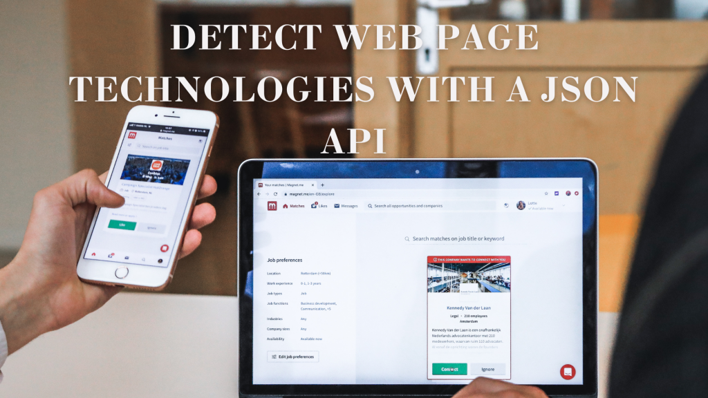 Detect Web Page Technologies with A JSON API – TheStartupFounder.com Detect Web Page Technologies with A JSON API – TheStartupFounder.com