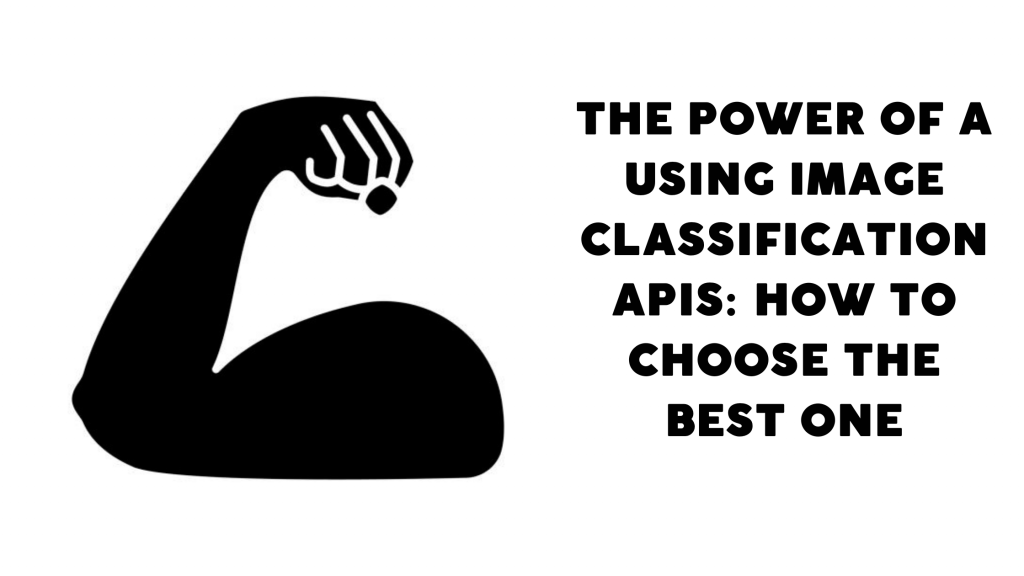 The Power Of A Using Image Classification APIs: How To Choose The Best One – TheStartupFounder.com