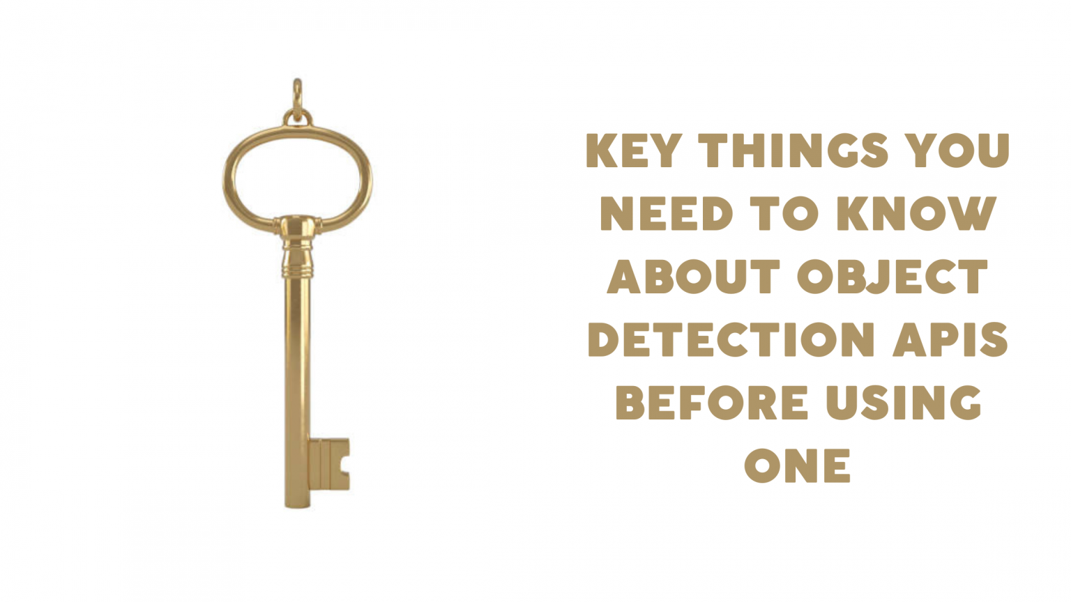 Key Things You Need To Know About Object Detection APIs Before Using One – TheStartupFounder.com